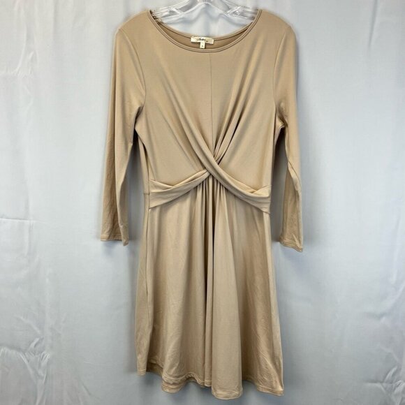 ANDREE BY UNIT | Dresses | Andree By Unit Womens Aline Dress Beige ...